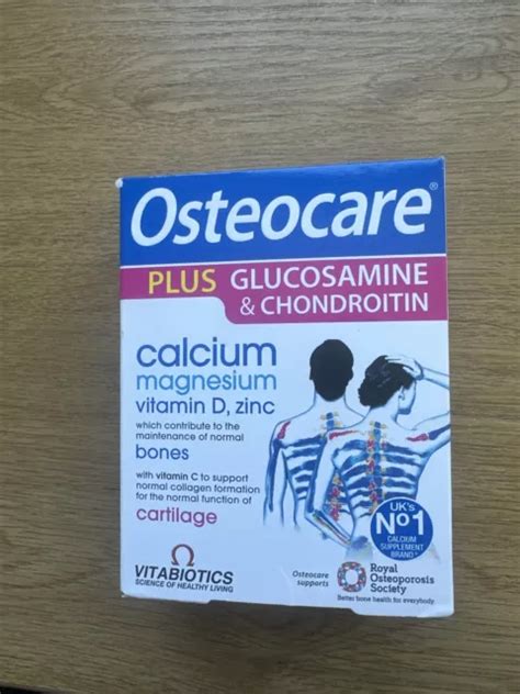 Vitabiotics Osteocare Plus Glucosamine And Chondroitin 60 Tablets Vit