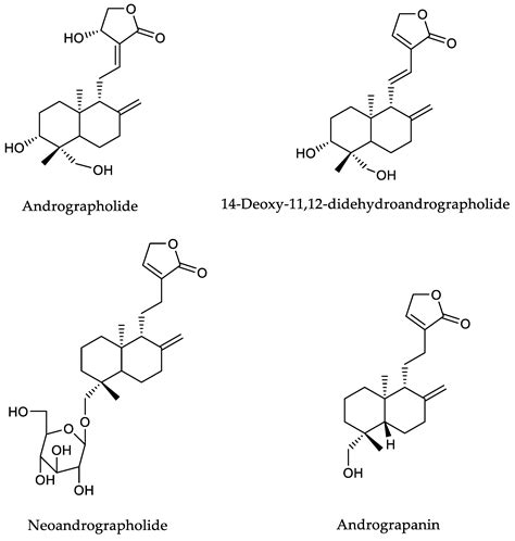 Plants Free Full Text Evaluations Of Andrographolide Rich Fractions Of Andrographis
