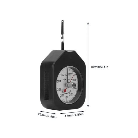 Szn 01 2 Biuzi Tension Force Gauge Plastic Double Pointer Dial Type