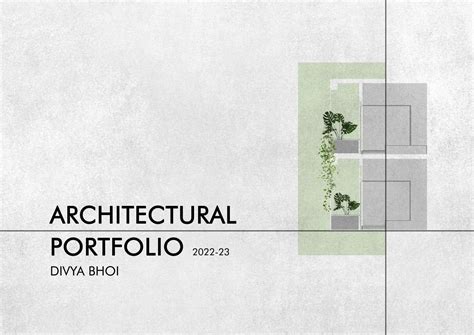 divya bhoi architectural portfolio 2022 23 by divya bhoi issuu