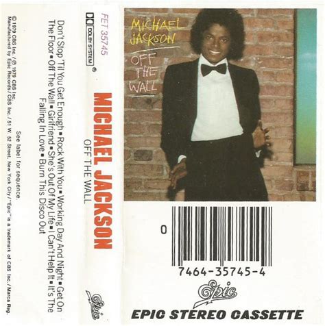 Michael Jackson Off The Wall Cassette Album Reissue R8895126