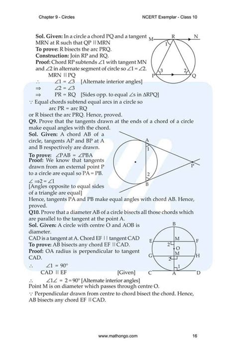 Ncert Exemplar For Class 10 Maths Chapter 9 Mathongo
