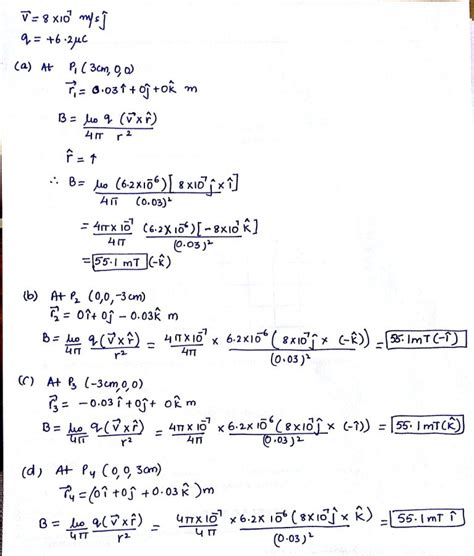 solved a 6 2 uc charged particle is moving at a constant