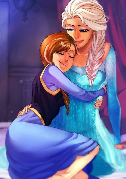 Elsanna Disney Princess Art Disney Princess Elsa Cute Frozen