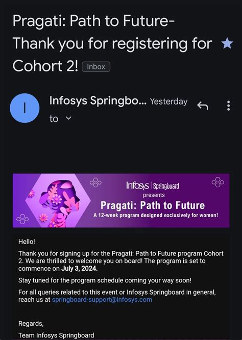 Shri Lakshmi N K On Linkedin Infosys Infosysspringboard Womenintech
