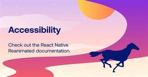 Accessibility React Native Reanimated