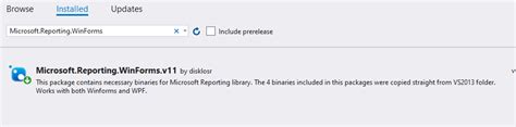 C Error CS0234 The Type Or Namespace Name Reporting Does Not Exist