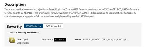 Five New Vulnerabilities Found In Zyxel Nas Devices Including Code Execution And Privilege