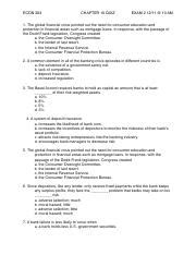 Econ Chapter Quiz Pdf ECON CHAPTER QUIZ EXAM AM The Global