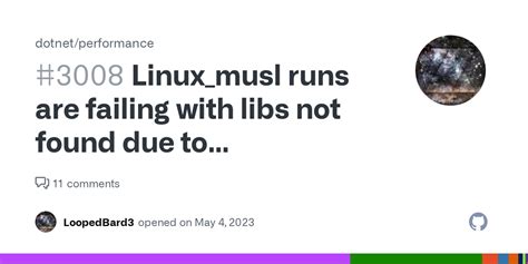 linux musl runs are failing with libs not found due to mismatched rid