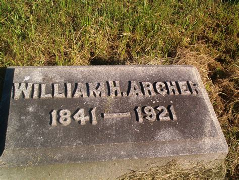 William H Archer 1841 1921 Find A Grave Memorial