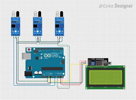 Arduino Uno Based Ir Sensor Array With I2c Lcd Display How To Guide