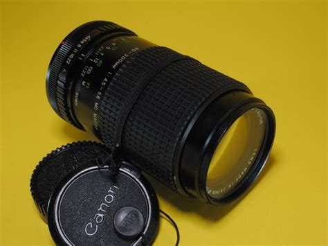 Super Cosina 80 200mm F4 5 5 6 Mc Macro Lens Canon Fd Mount Caps Uv Filter Ebay