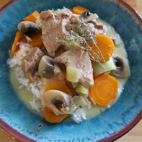 Blanquette De Veau à Lancienne Food And Wine Amande And Cie