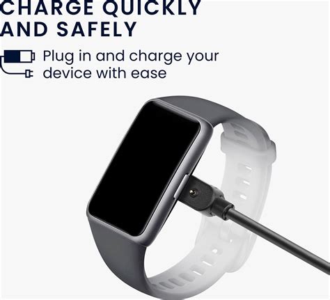 Kwmobile Usb Oplaadkabel Compatibel Met Huawei Watch Fit Watch Fit Mini Band Bol Com
