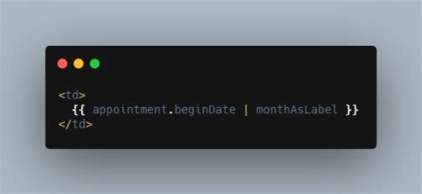 Comment Créer Un Pipe Qui Transforme Une Date En Mois En Français Avec