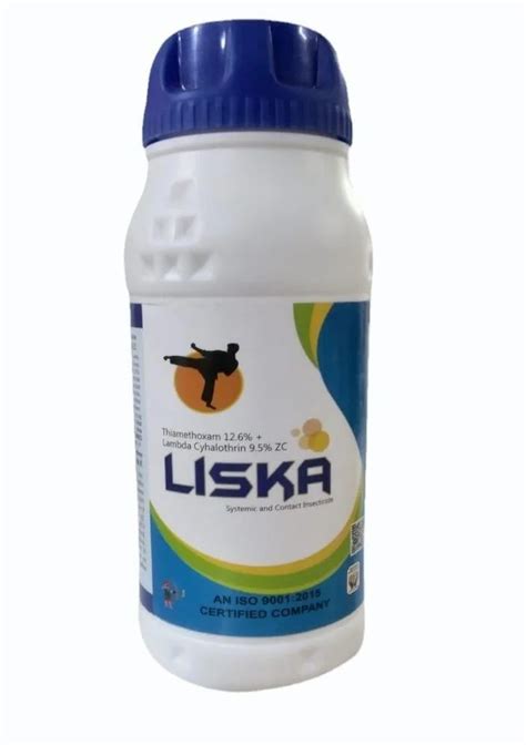 Liska Thiamethoxam Lambda Cyhalothrin Insectidies 500 Ml Bottle At ₹ 1540kg In Bhopal Liska Thiamethoxam Lambda Cyhalothrin Insectidies 500 Ml Bottle At ₹ 1540kg In Bhopal