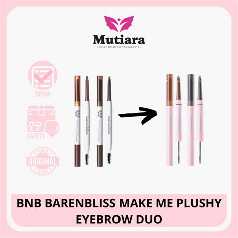 Jual Bnb Barenbliss Make Me Plushy Eyebrow Duo Shopee Indonesia