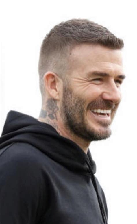 David Beckham Crew Cut Hairstyle Fade Haircut Styles
