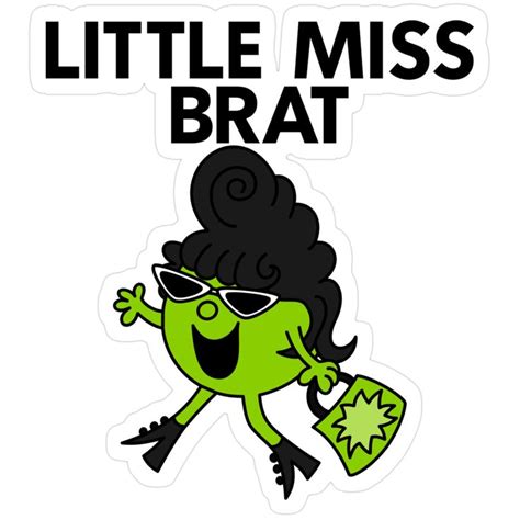 Little Miss Brat Sticker Miss Brat Little Miss Little Miss Characters