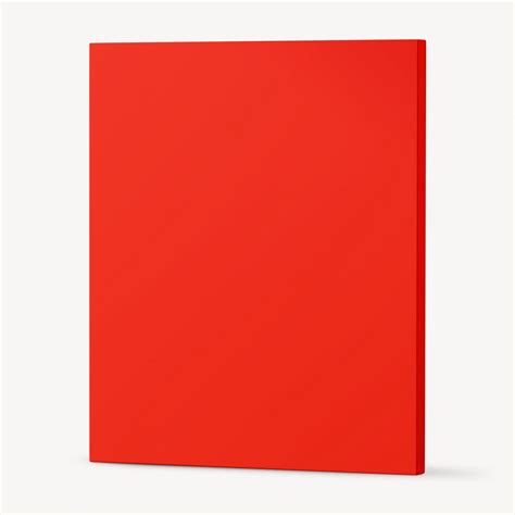 Red Rectangle Shape 3d Rendering Premium Photo Rawpixel