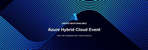 Chrisons Co Ltd On Linkedin Azure Hybrid Cloud Event
