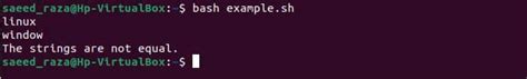 Bash Script String Comparison Tutorial LinuxWays