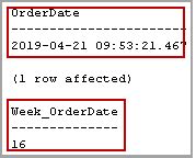 DATEPART SQL Function