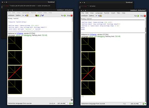 racket drawing context and bitmap stack overflow