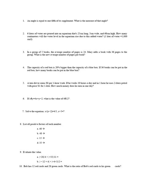 Ssat Math 06 Pdf
