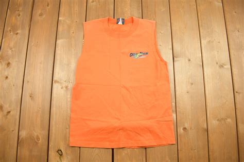 Vintage 1990s Souvenir Gecko Hawaii Tank Top Streetwear Made In Usa
