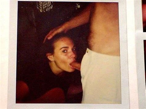 Polaroid Of An Amateur Brunette Sucking On Some Oaks22