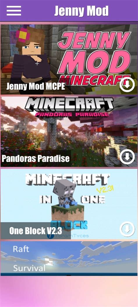Descargar Jenny Mod For Minecraft Pe 80 Apk Gratis Para Android