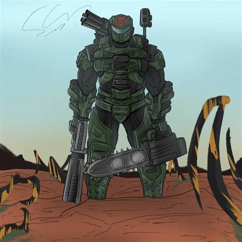Arachnid Slayer Doom Starship Troopers Skin By Infinitypilot On