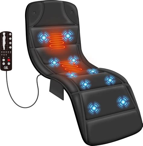 Cili Massage Mat Full Bodymassager Chair Pad10 Vibration Motors And 5