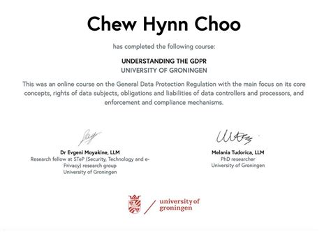 Gdpr Dataprotection Hynn Choo