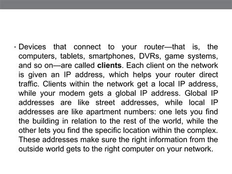 Setting Up A Network Pptx Computer Networking Computing