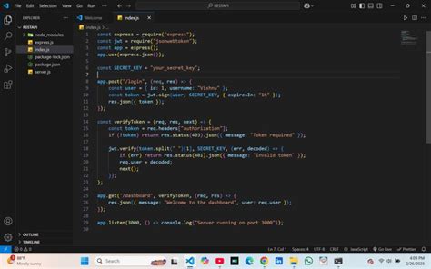 🔐 Understanding Jwt Tokens In Nodejs Json Web Tokens Jwt Are A Popular Vishnu Vardhan Chityala