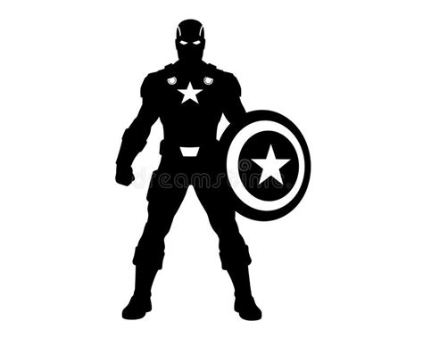 Avengers Silhouette Stock Illustration Illustration Of Fearless