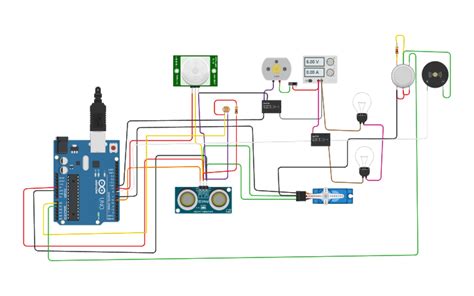 Circuit Design Smart Home Tinkercad