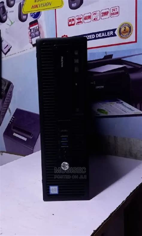 6th Gen HP Prodesk Desktop Computer 4GB 500GB Core I5 CPU In Nairobi Central Computer Hardware