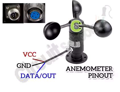 Arduino ESP8266 RS485 MODBUS Anemometer 42 OFF