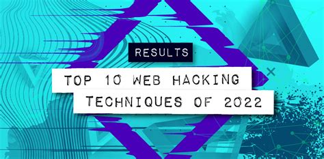 Top 10 Web Hacking Techniques Of 2022 Portswigger Research