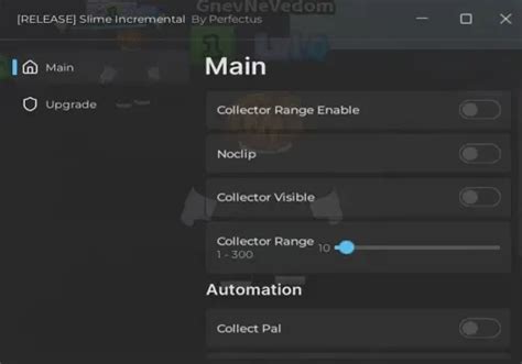 Slime Incremental Script Noclip Auto Collect Auto Upgrades