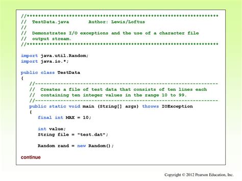 java software solutions foundations of program design seventh edition ppt download