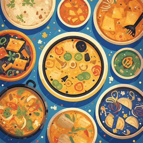 Premium Vector Assamese Khar And Alkaline Curry