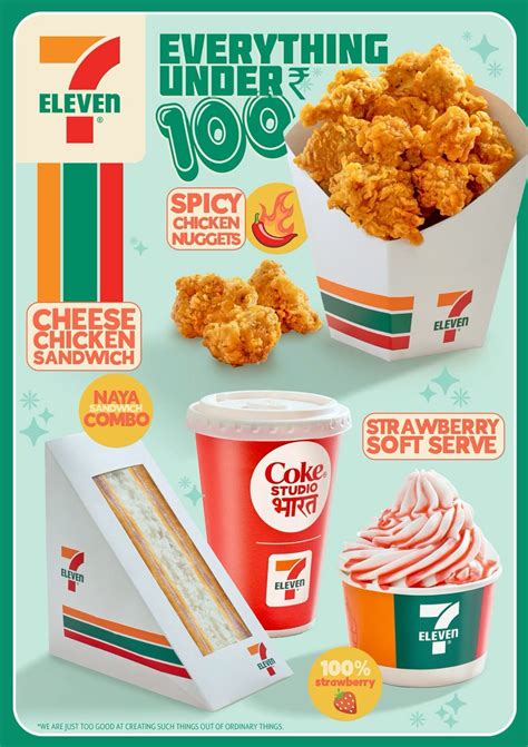 7 Eleven Food Poster Food Poster Design Food Poster Menu Design