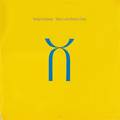 King Crimson Three Of A Perfect Pair Album Artrockstore