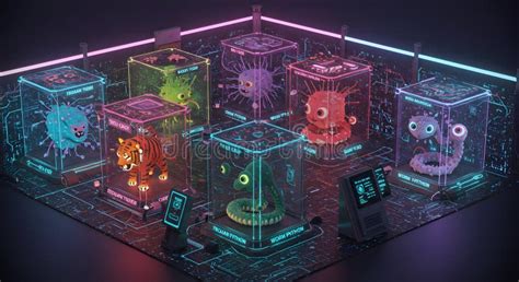 Ai Generated Cyber Threats Stock Image Image Of Assessment 372913487