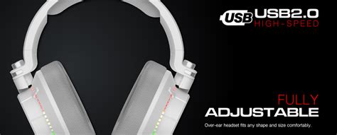 หูฟังเกมมิ่ง Signo Hp 836 Wardorf Stereo Rgb สี White